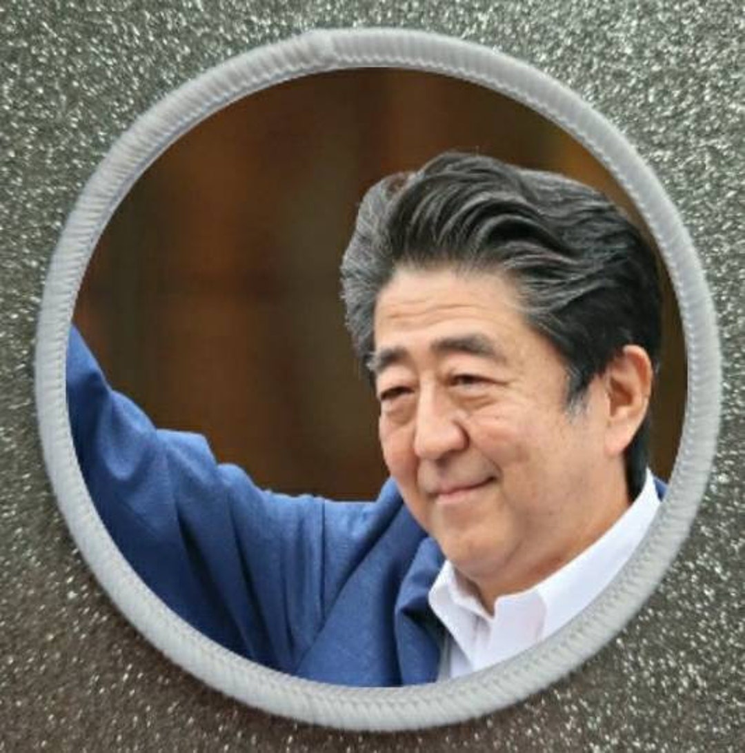 Shinzo Abe 3" Sublimation Patch Badge - Etsy
