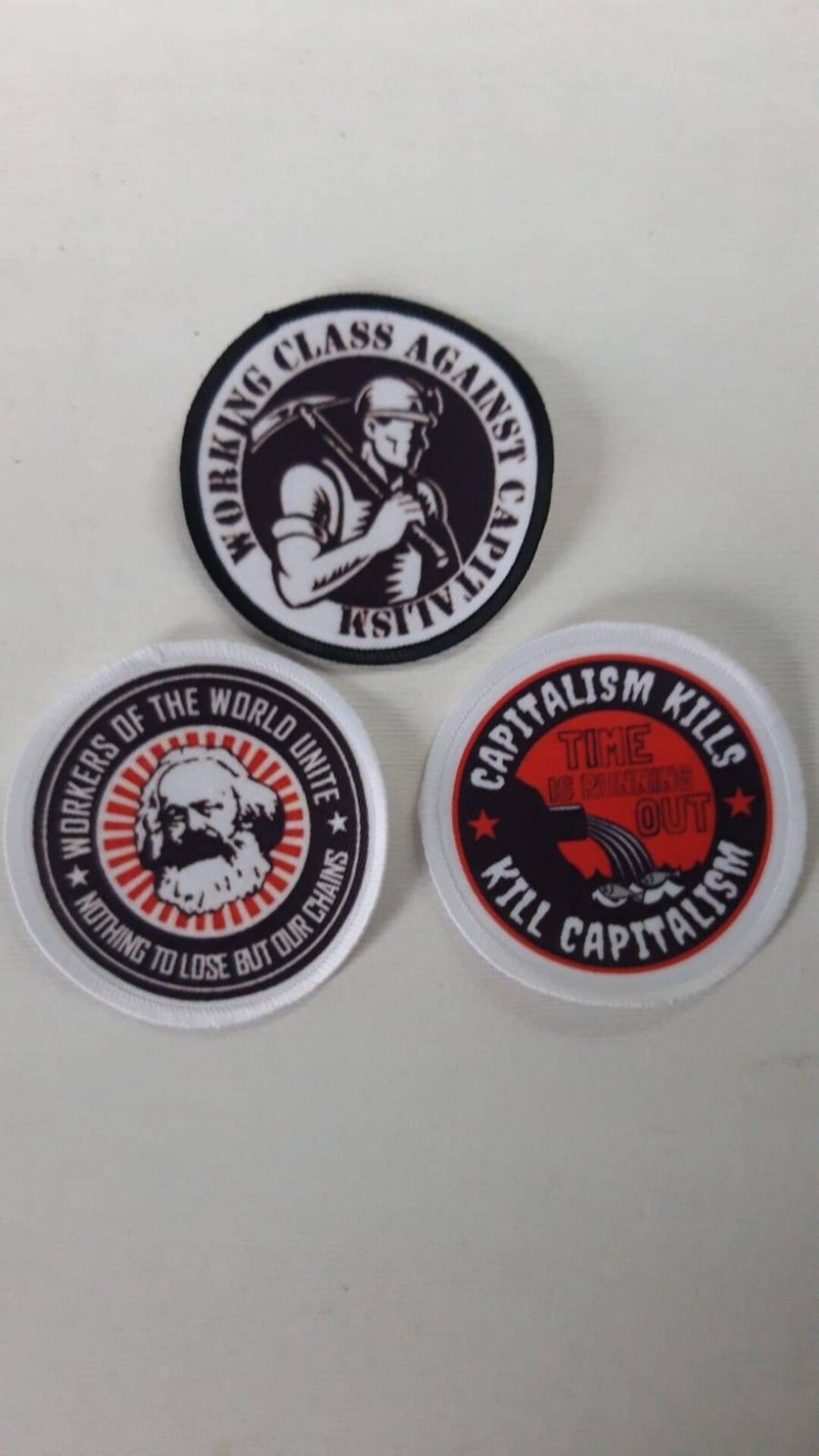 Anti Capitalism Patch Badge Set - Etsy