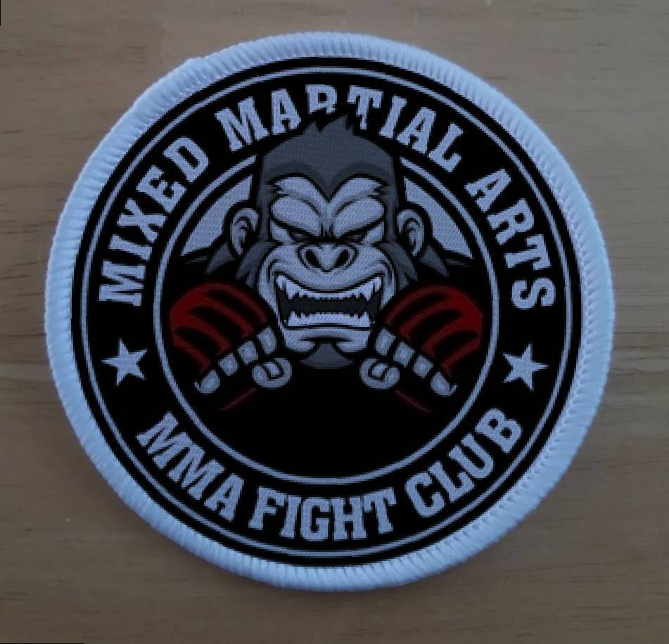 Mixed Martial Arts 3" Inch Sublimation Patch - Etsy