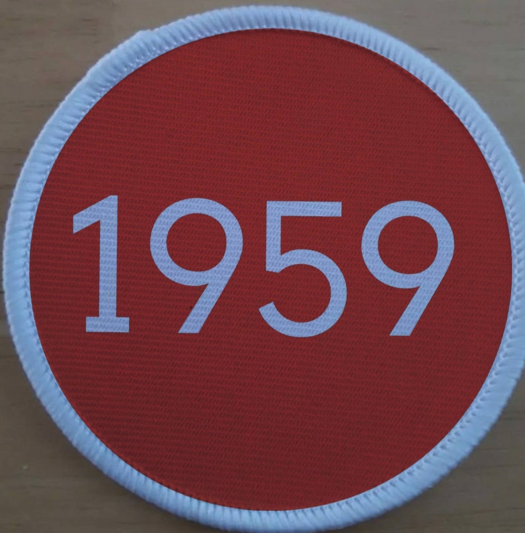 1959 Year Patch Badge - Etsy