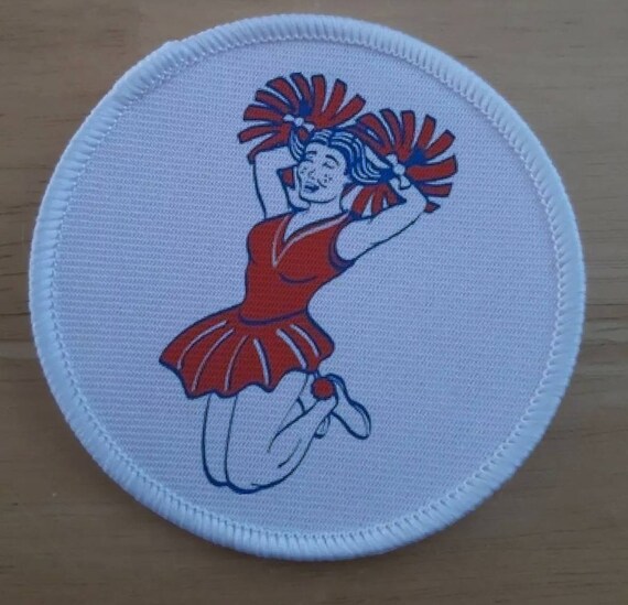 Cheerleader Patch Badge | Etsy
