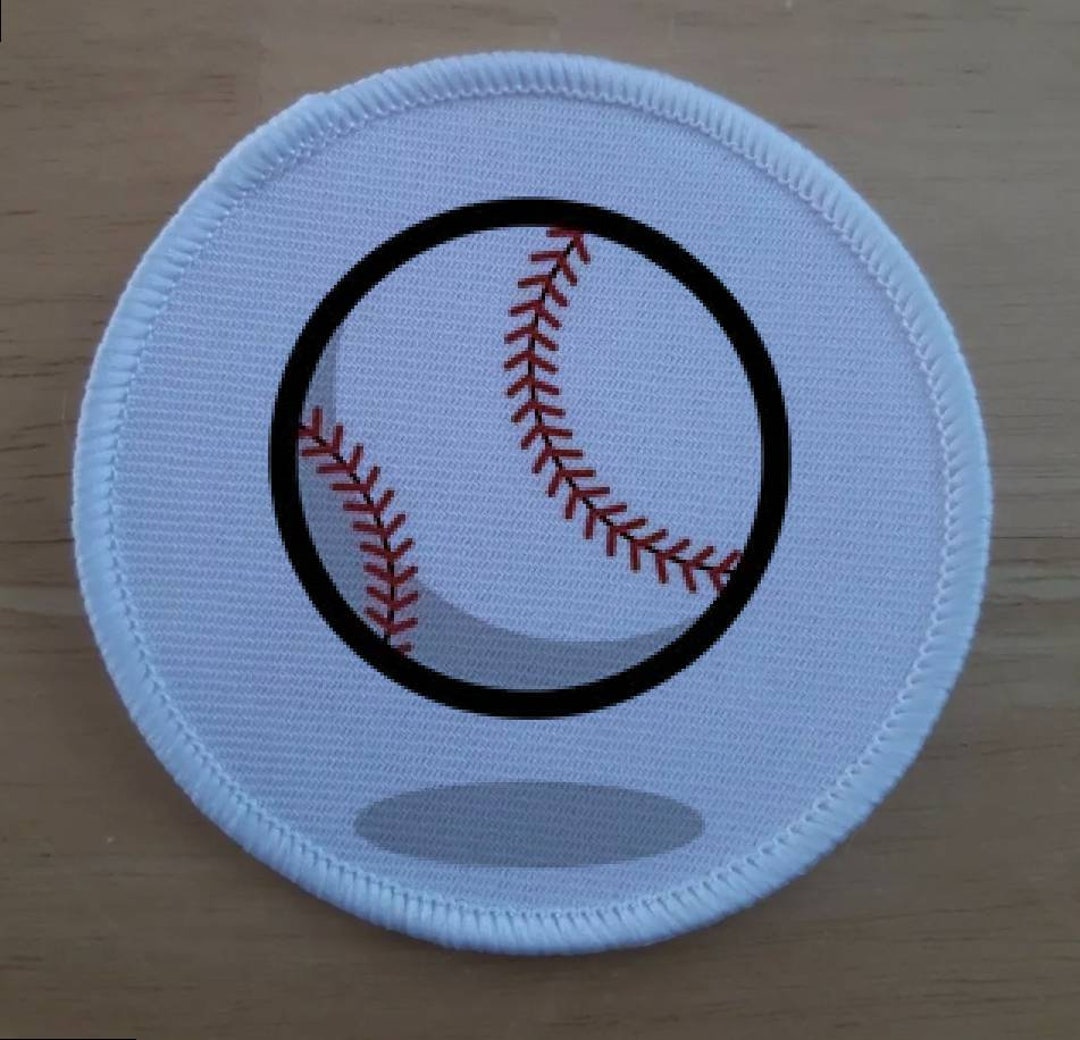 Baseball Sports Patch Badge - Etsy
