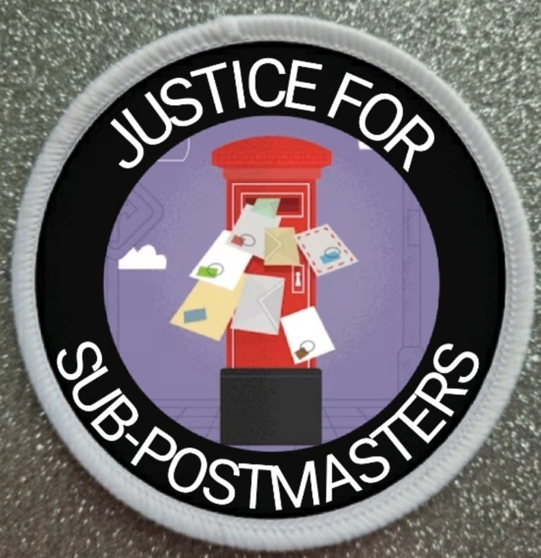 Justice for Sub-postmasters 3 Inch Patch Badge - Etsy