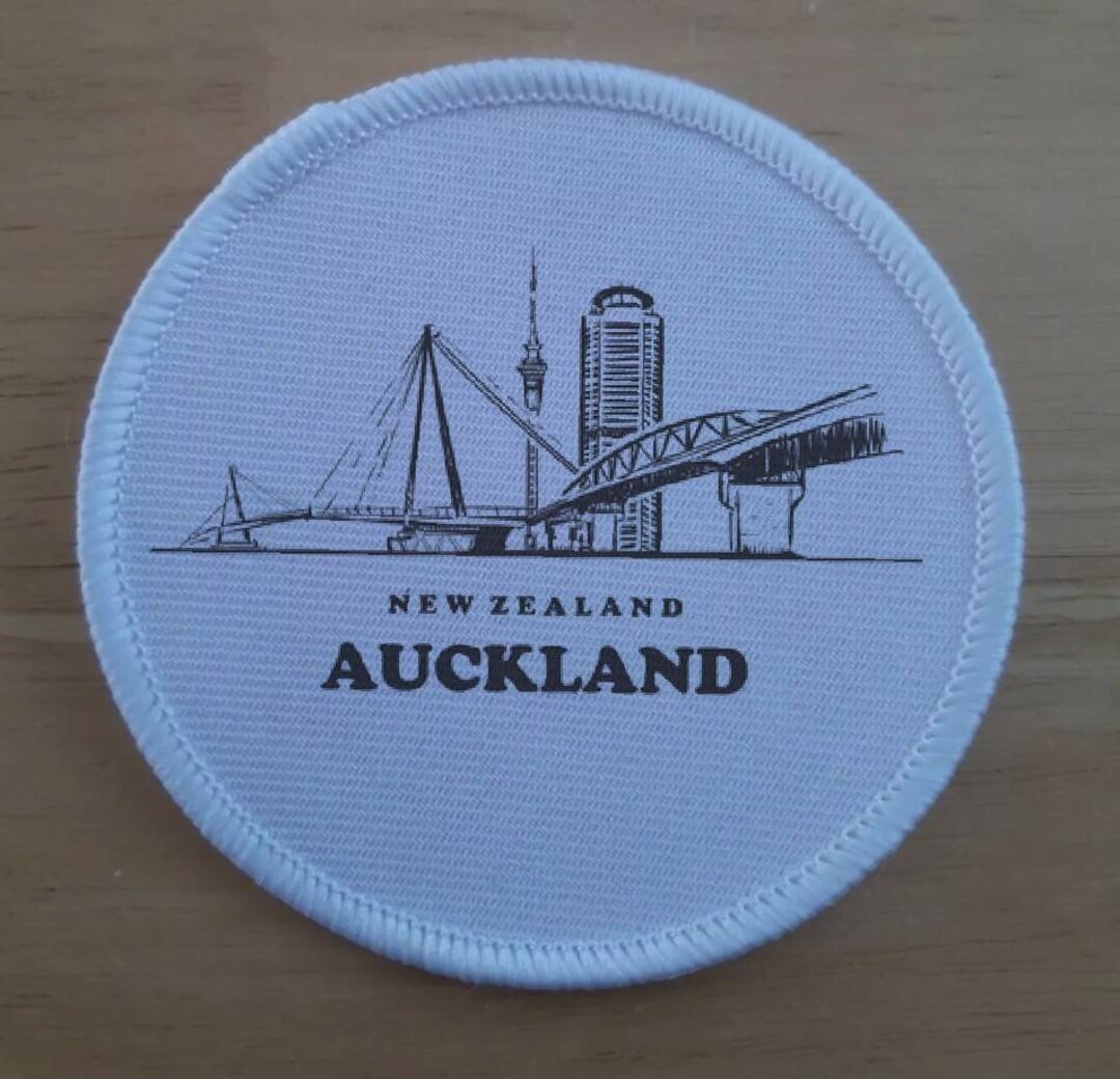 Auckland New Zealand Patch Badge - Etsy