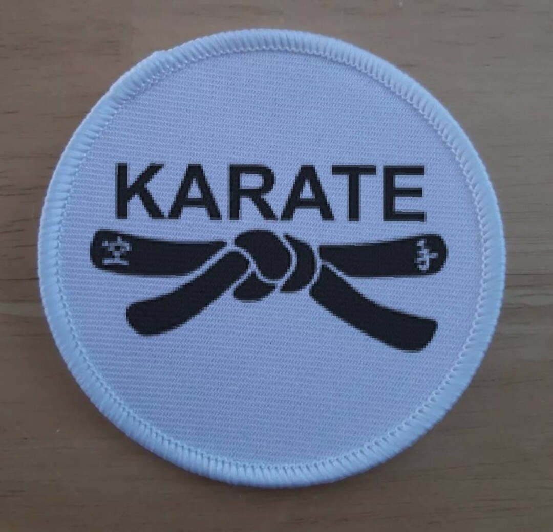Karate Patch Badge - Etsy