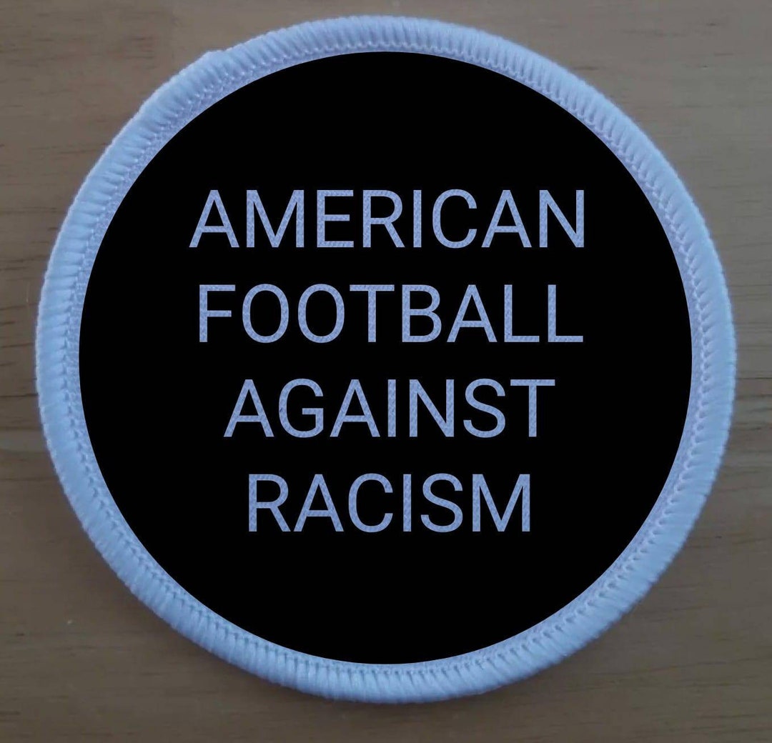 American Football Against Racism 3 Inch Sublimation Patch - Etsy