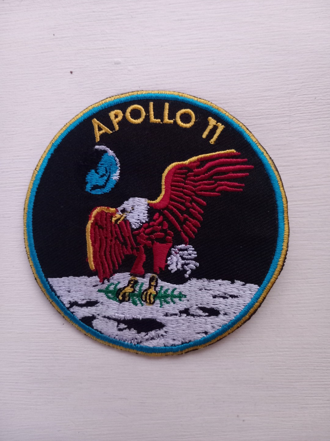 3 Inch Apollo 11 Nasa Embroidered Patch Badge - Etsy