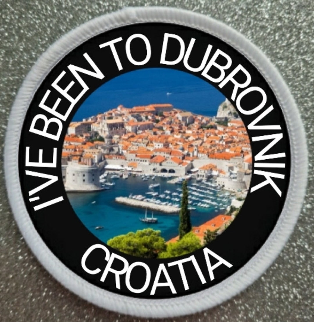 Dubrovnik Croatia 3 Inch Sublimation Patch Badge - Etsy