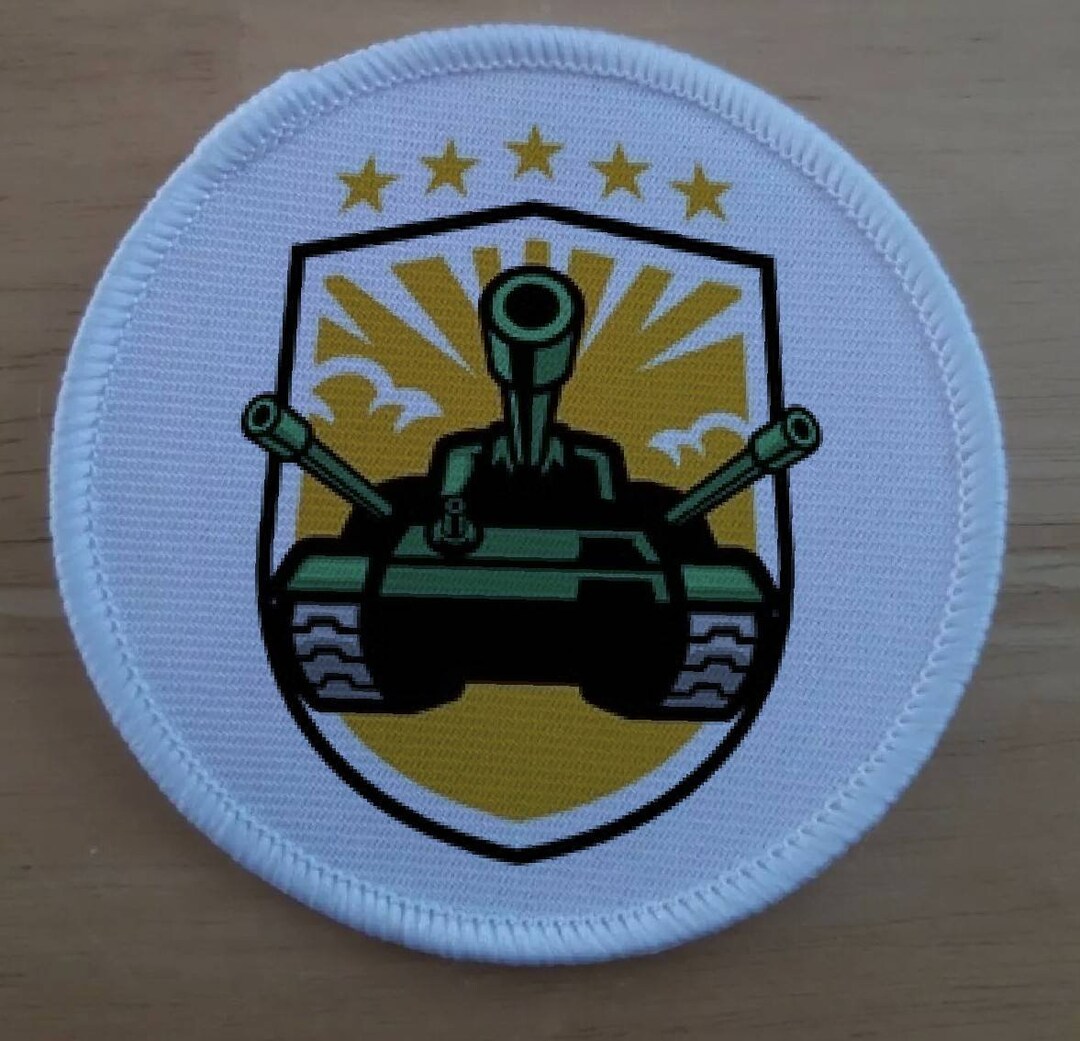 Military Tank Patch Badge - Etsy