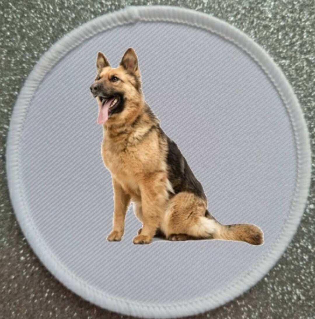 3 Inch German Shepherd Patch Badge - Etsy
