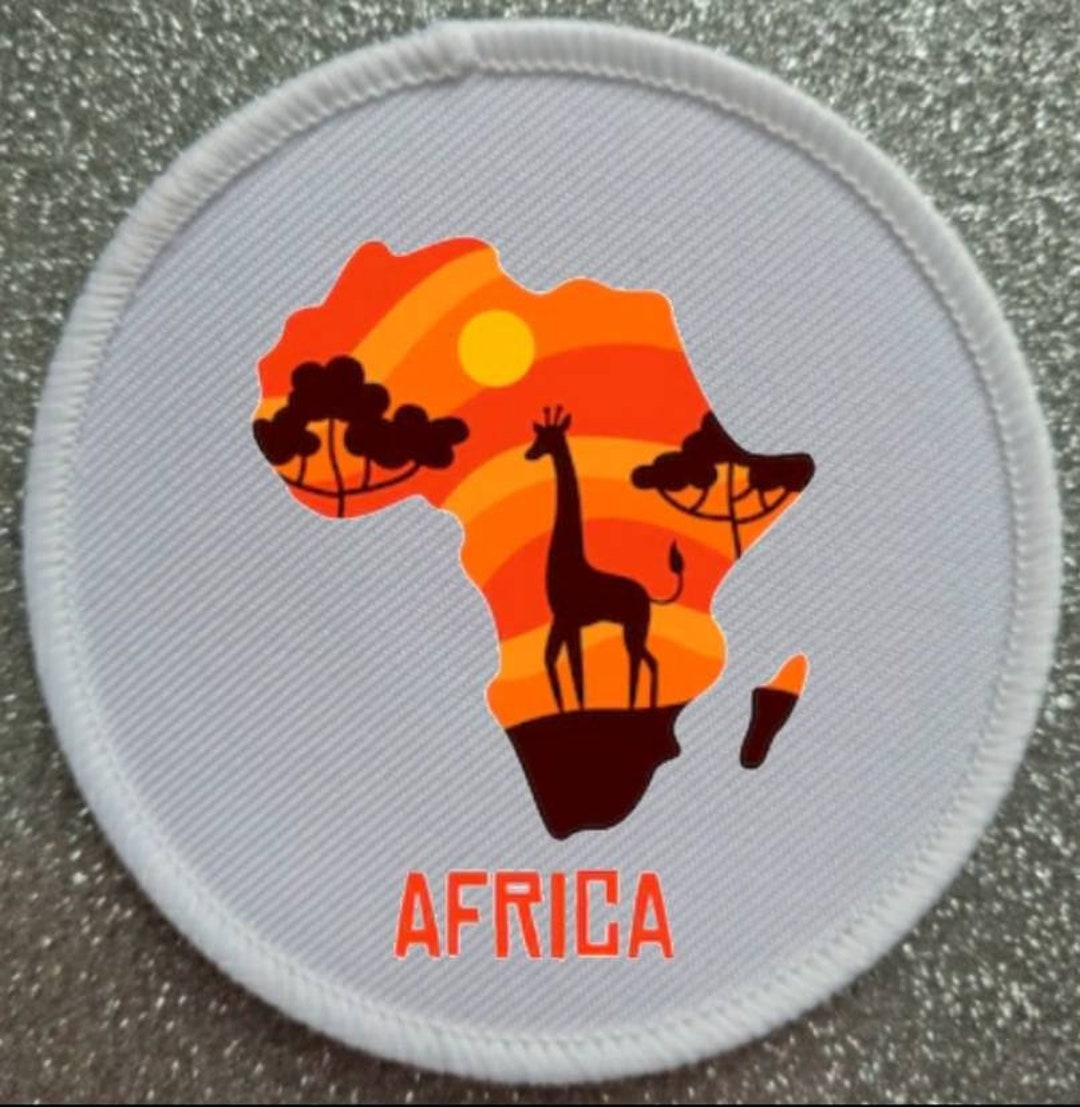 Africa Safari Style 3 Inch Patch Badge - Etsy