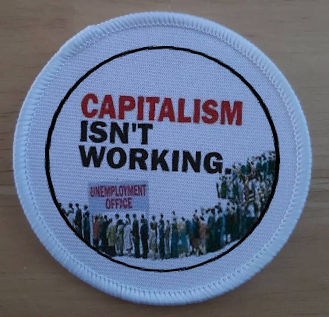 Anti Capitalism Patch Badge - Etsy