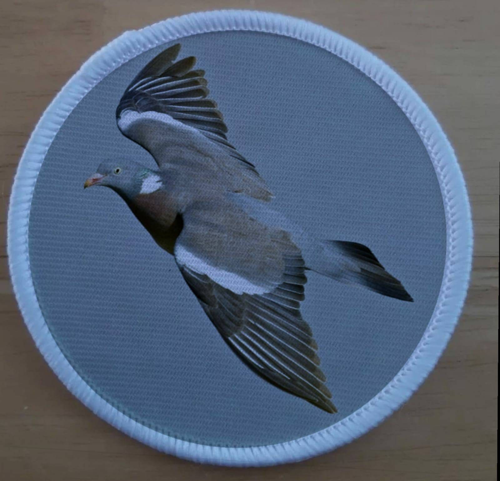 Pigeon 3 inch sublimation patch Animal Lover | Etsy
