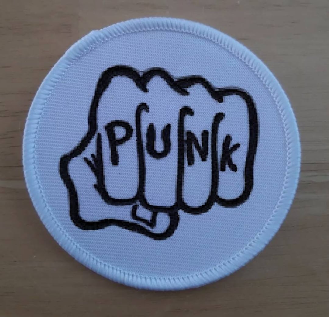 Punk 3 Inch Sublimation Patch - Etsy