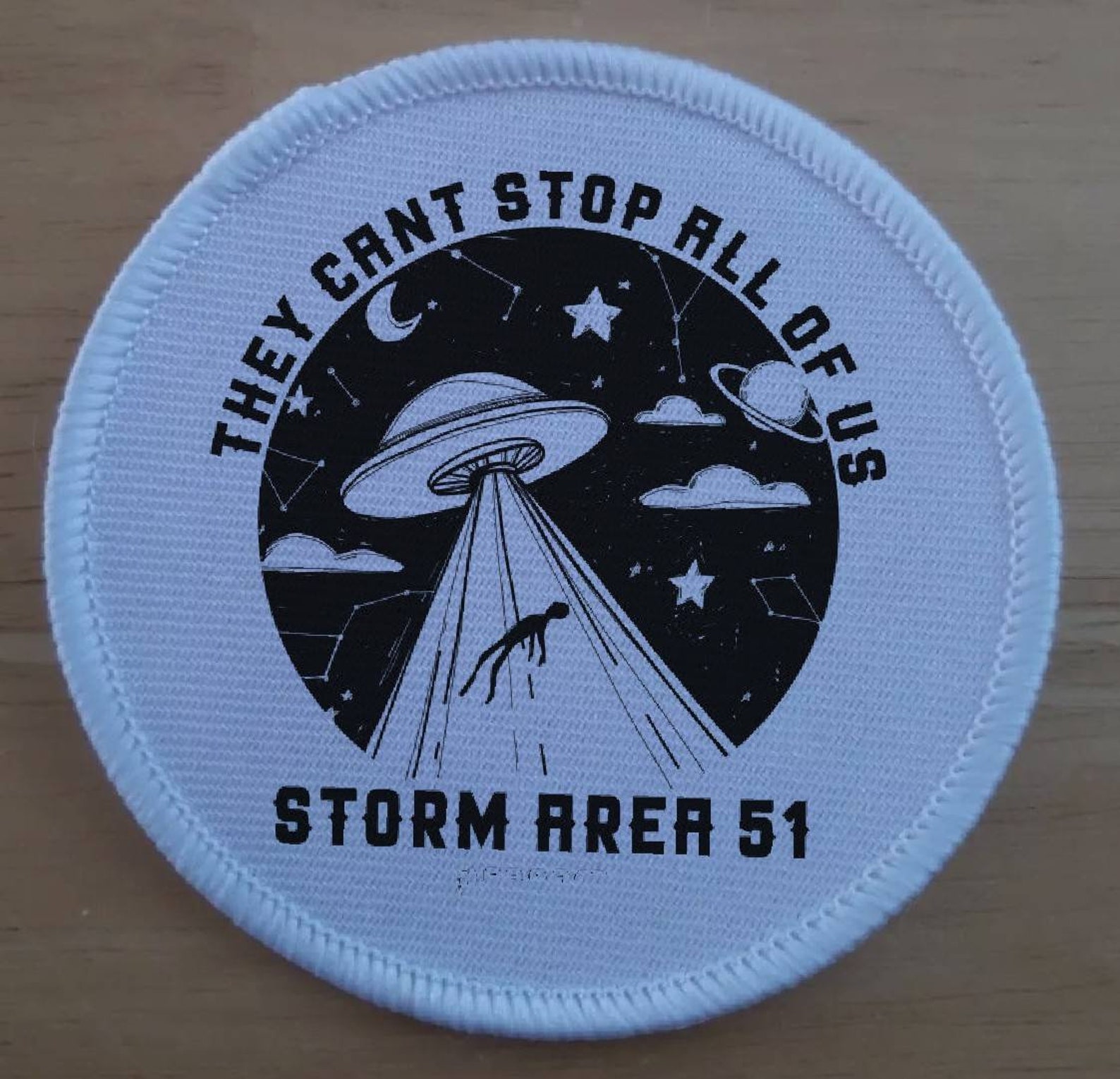 Storm Area 51 Sublimation Patch Badge - Etsy