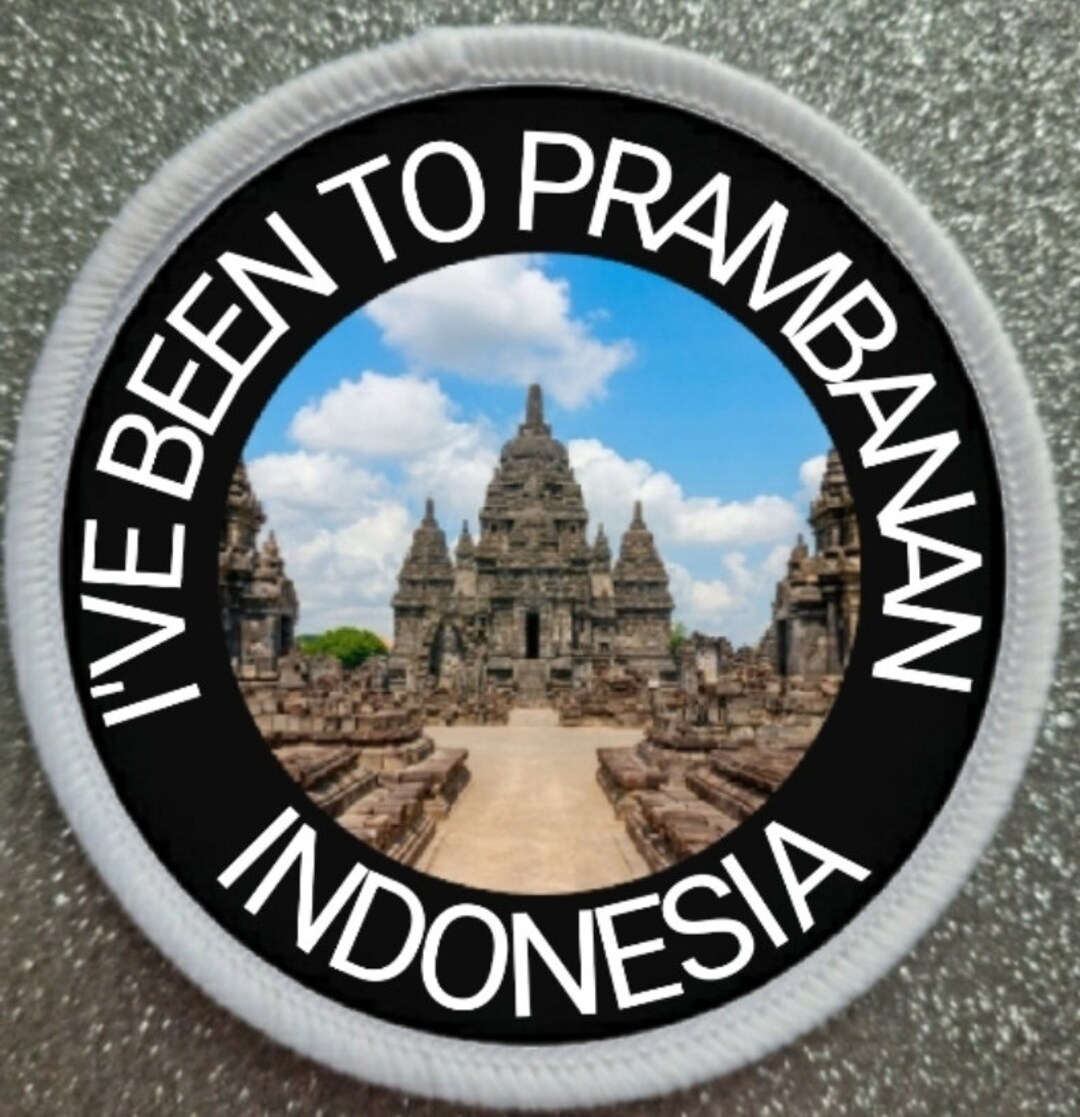 3 Inch Prambanan Indonesia Patch Badge - Etsy
