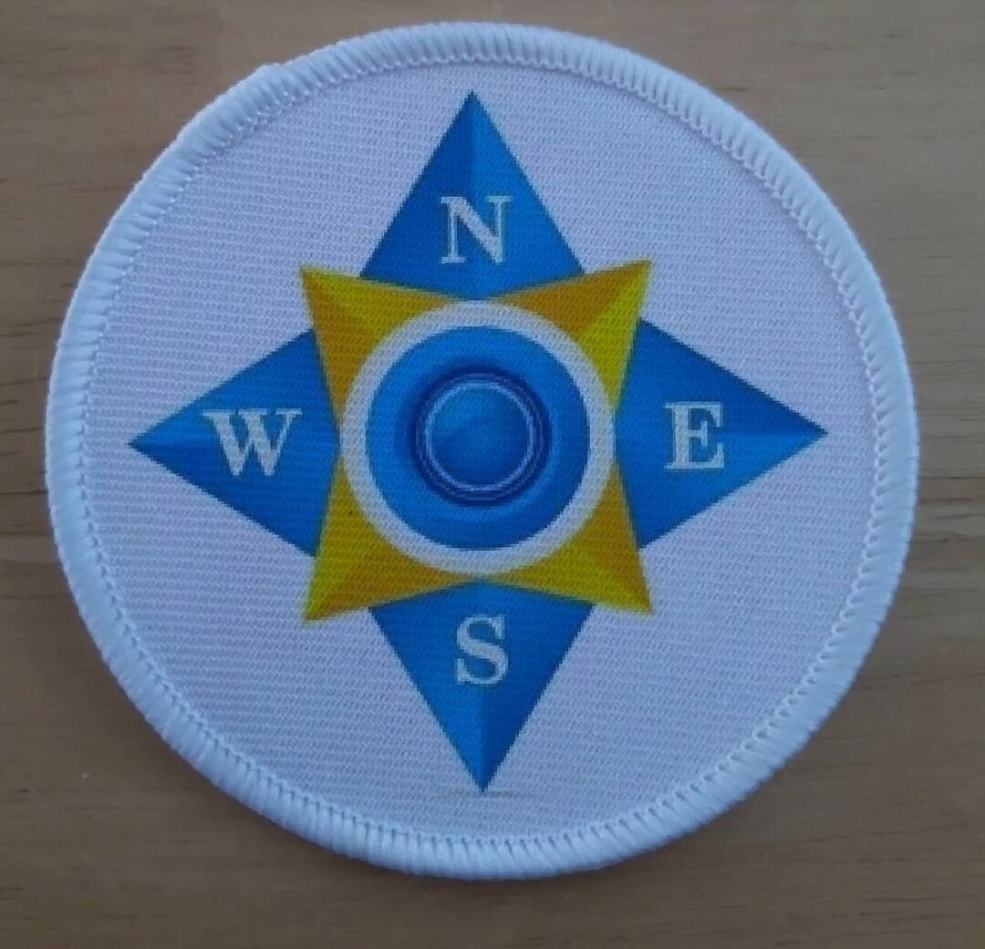 Orienteering Map Patch Badge - Etsy