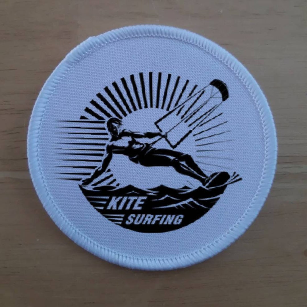 Kite Surfing Patch Badge - Etsy
