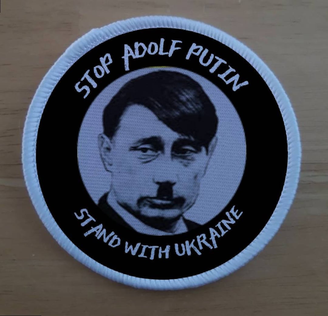 Ukraine Stop Putin Patch Badge Made in the UK - Etsy