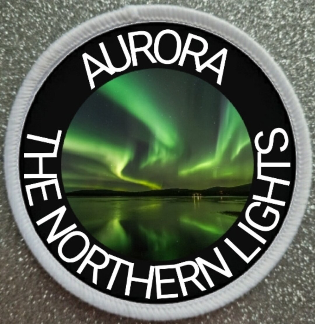 Northern Lights 3 Inch Patch Badge - Etsy