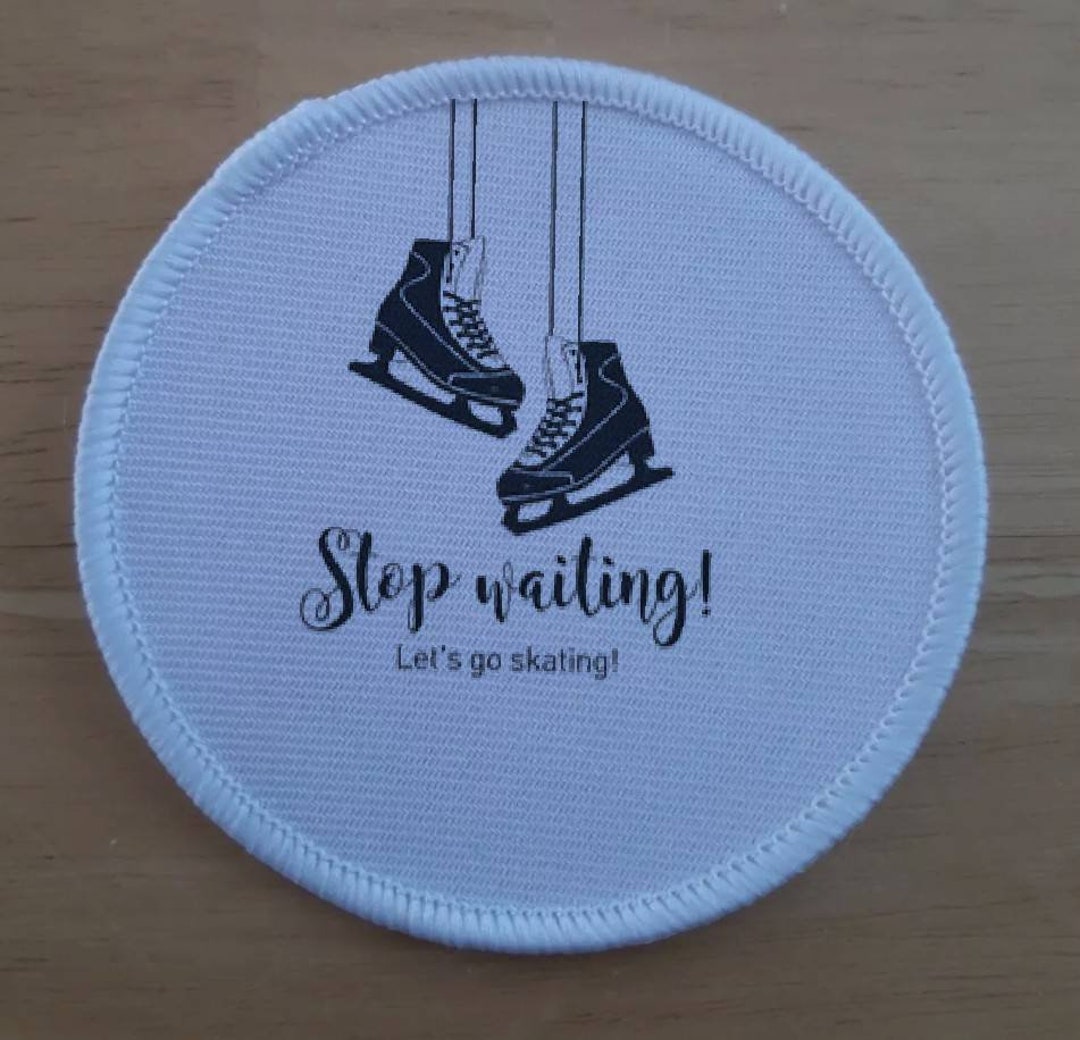 Skating Patch Badge - Etsy