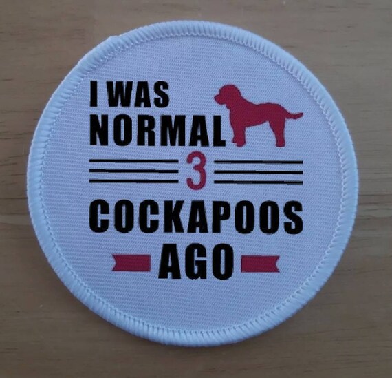 Cockapoo Patch Badge - Etsy
