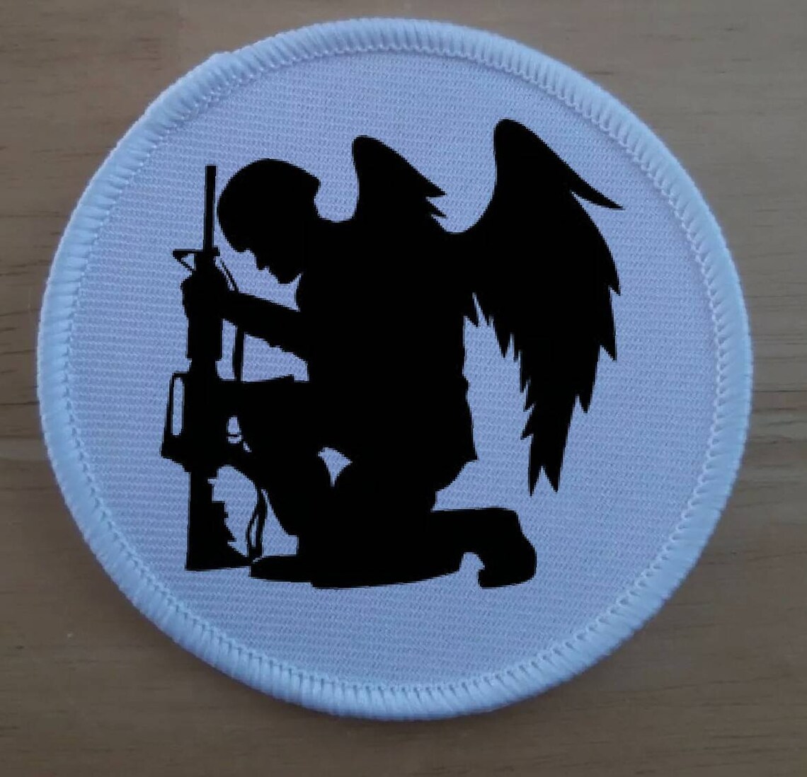 Military Soldier Angel Wings Patch Badge - Etsy