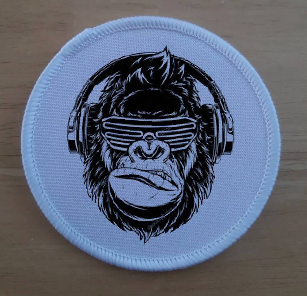 Gorilla Dj Patch Badge - Etsy