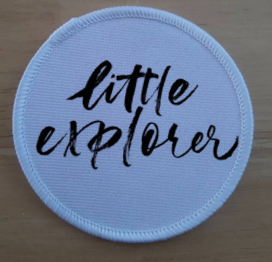 Little Explorer Patch Badge - Etsy