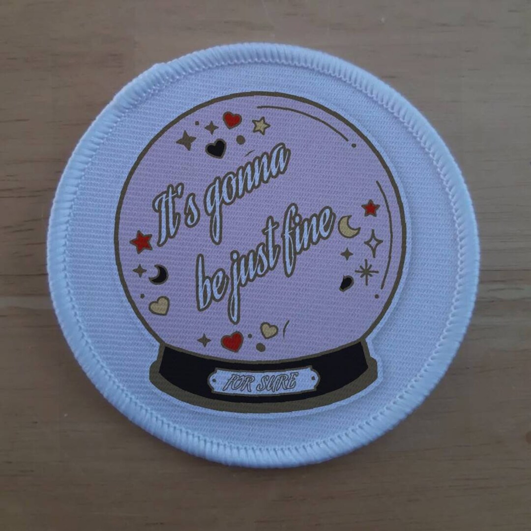 Crystal Ball Patch Badge - Etsy