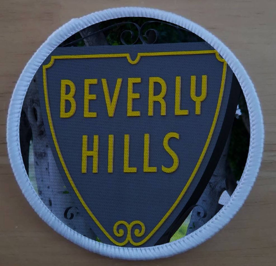 Beverly Hills Road Sign Patch Badge - Etsy