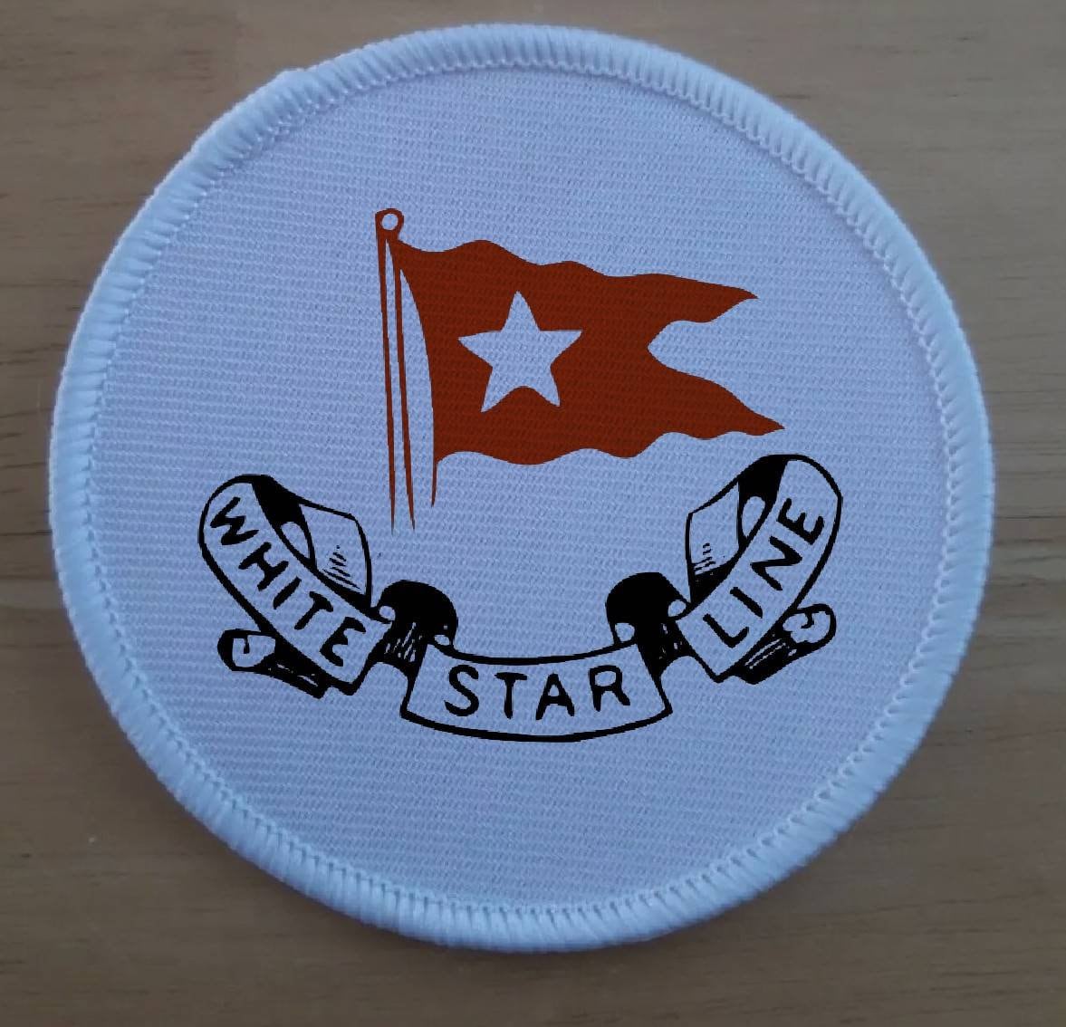 RMS Titanic White Star Line Patch Badge - Etsy