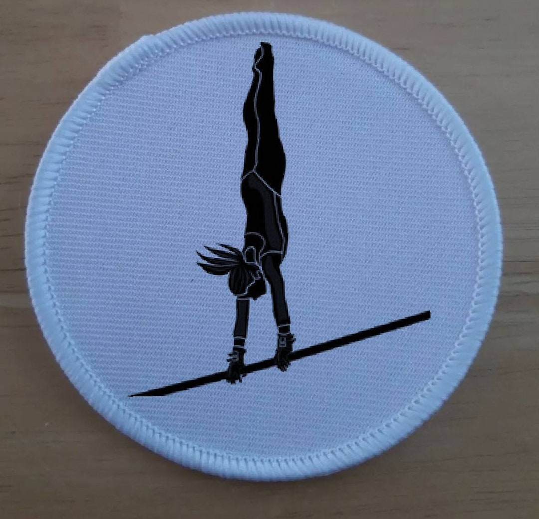 Gymnastics Athletics Sports Patch Badge - Etsy