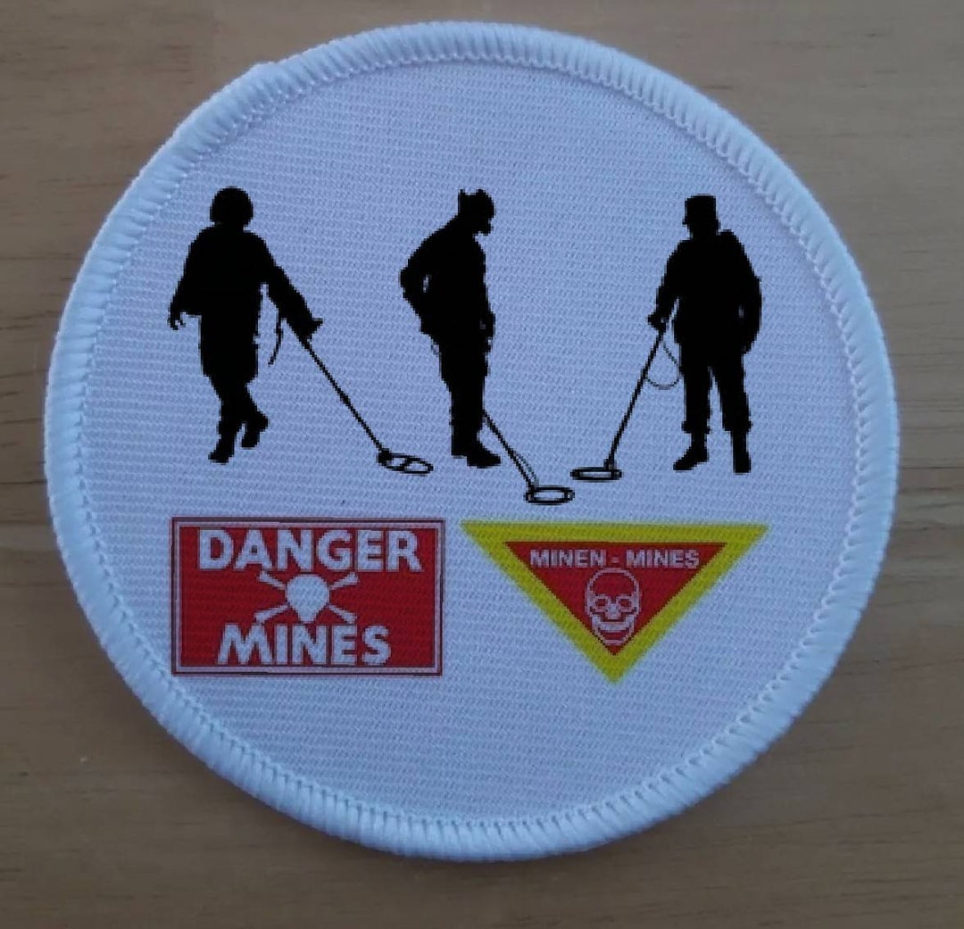 Military Sapper Mine Patch Badge - Etsy