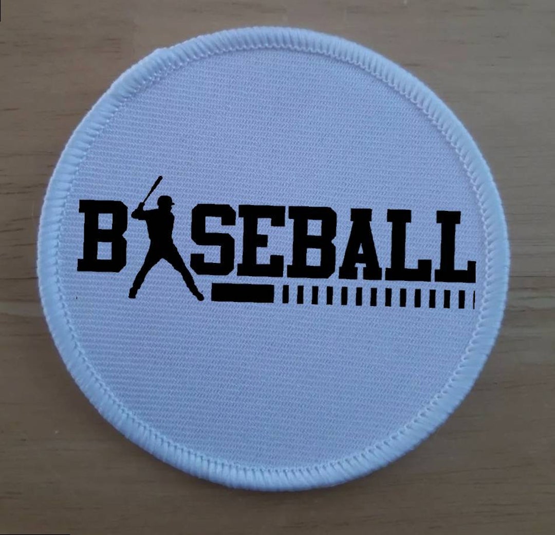 Baseball Sublimation Patch Badge - Etsy