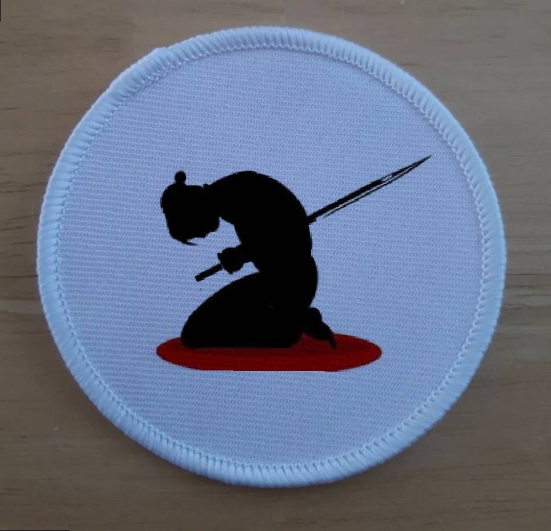 Samurai Sublimation Patch Badge - Etsy