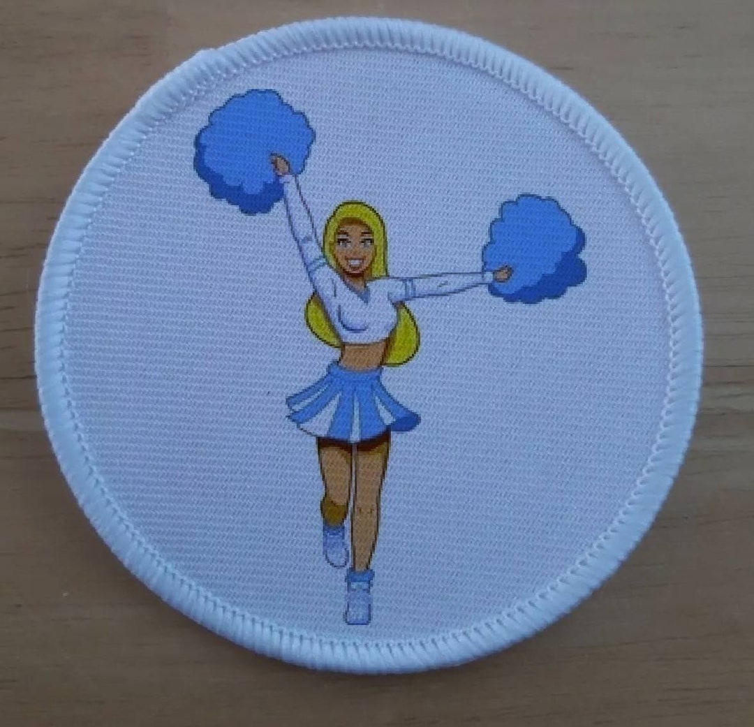 Cheerleader Patch Badge - Etsy