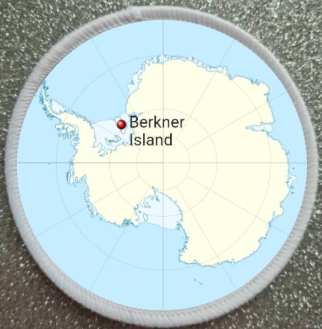 3 Inch Berkner Island Antarctica Patch Badge - Etsy