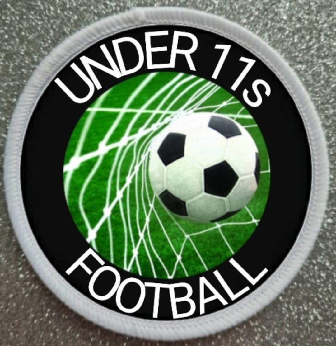 Under 11s Football 3" Patch Badge - Etsy