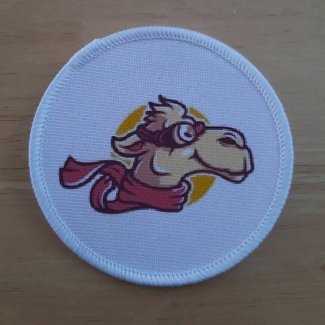Camel 3 Inch Sublimation Patch Animal Lover - Etsy