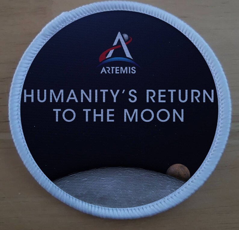 Artemis Moon Landing 2024 Patch Badge - Etsy
