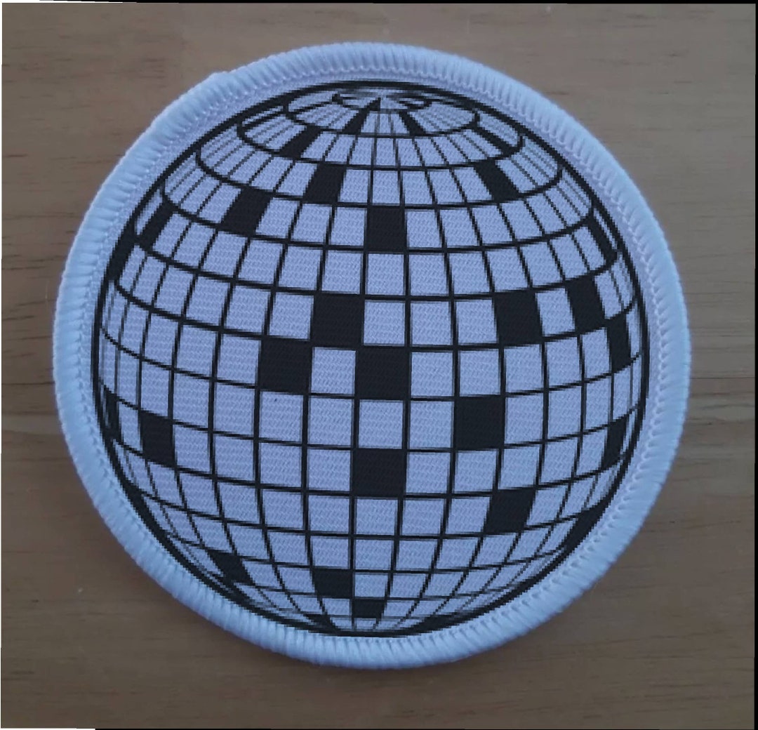 Disco Ball Patch Badge - Etsy