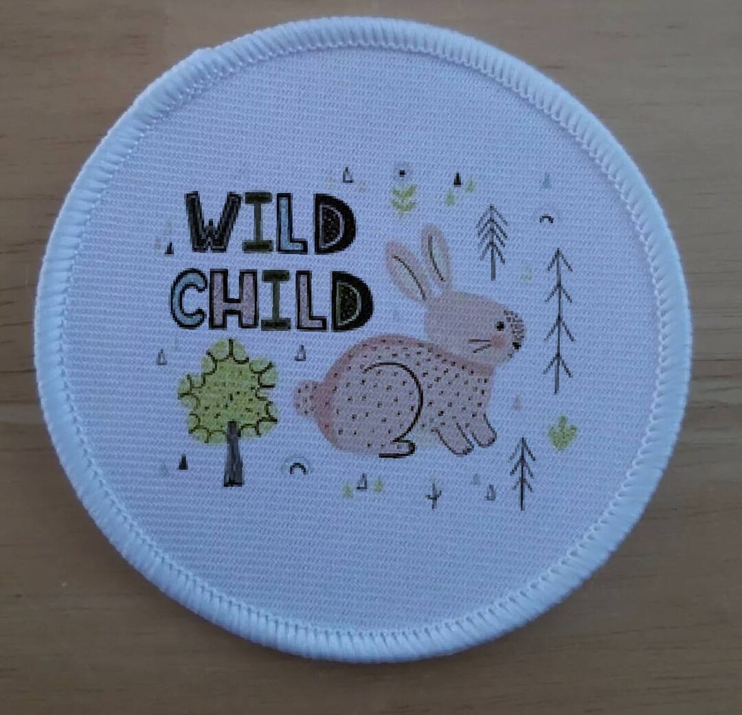 Wild Child Patch Badge - Etsy