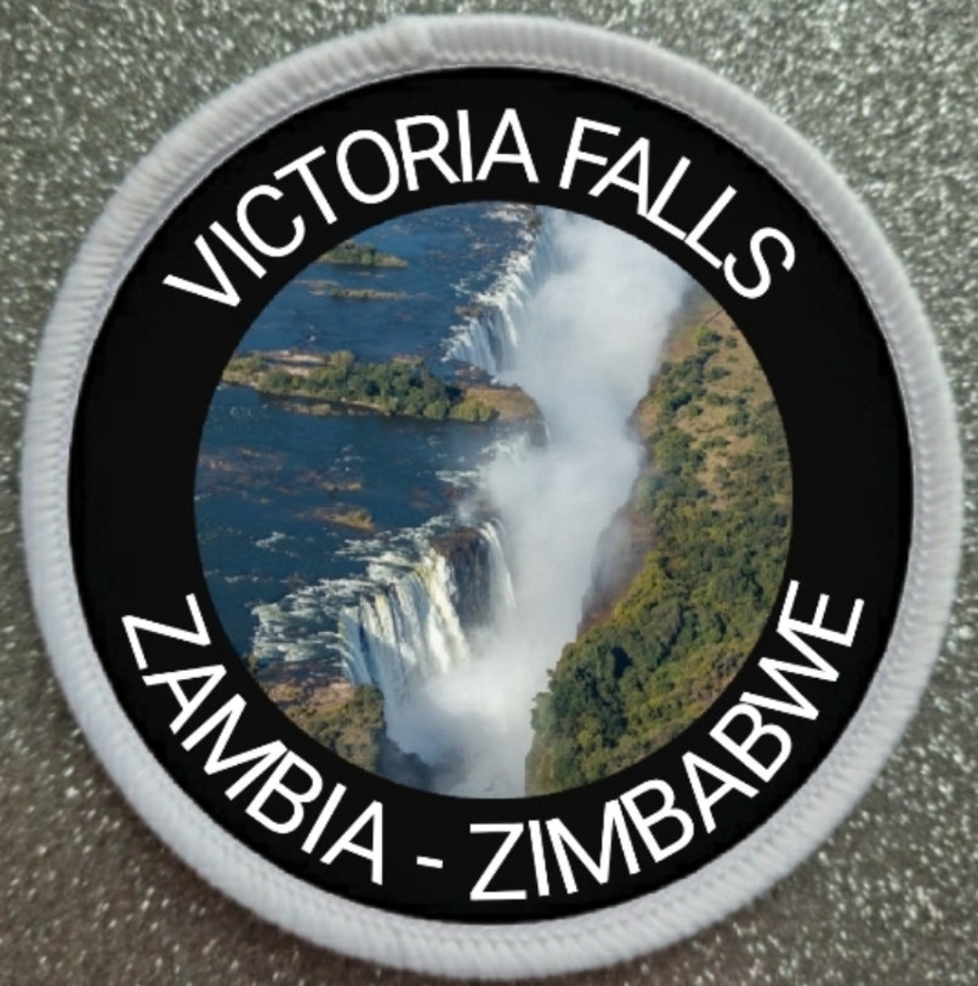 Victoria Falls 3 Inch Patch Badge - Etsy