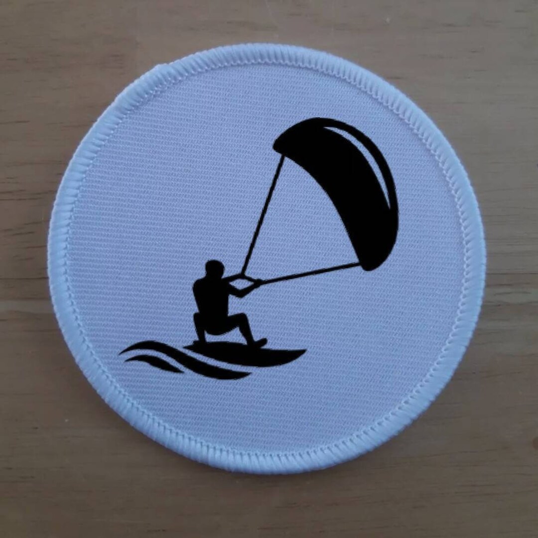 Kite Surfing Patch Badge - Etsy