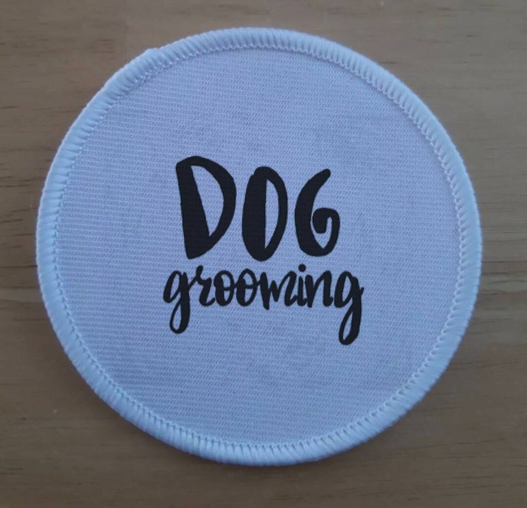 Dog Grooming Patch Badge - Etsy