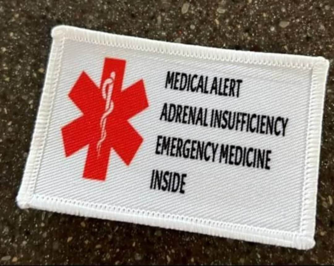 3 Inch Rectangular Medical Alert Patch Badge - Etsy
