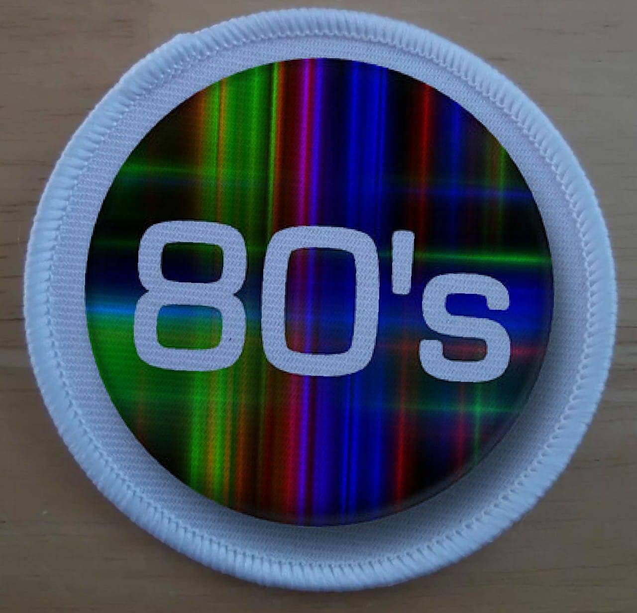 80s Sublimation Patch Badge - Etsy UK