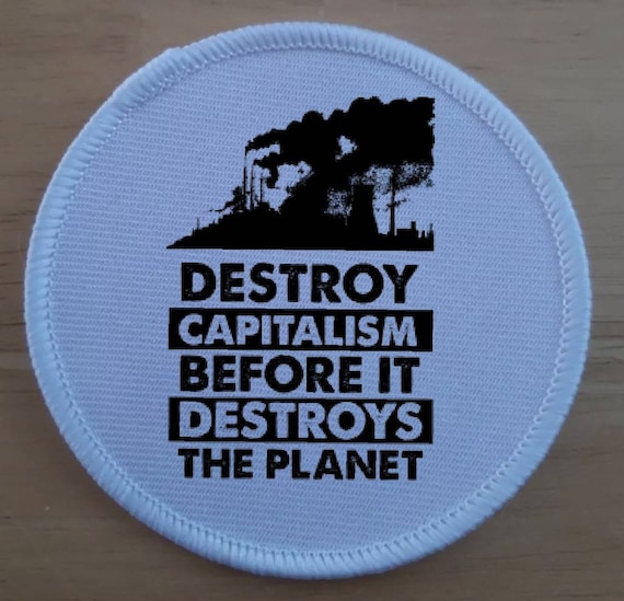 Capitalism Kills Patch Badge | Etsy