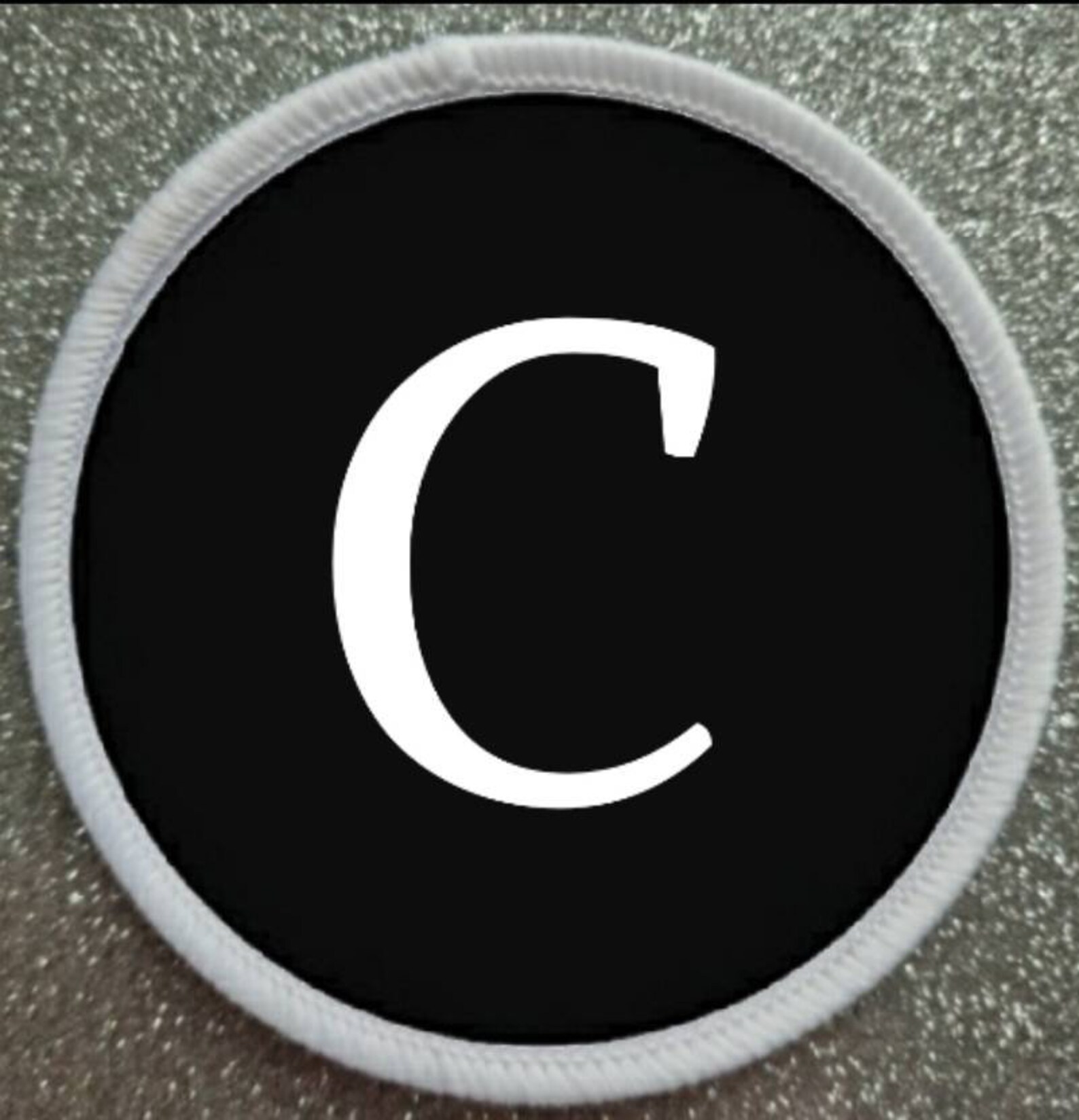 3 Inch Letter C Captain Patch Badge - Etsy